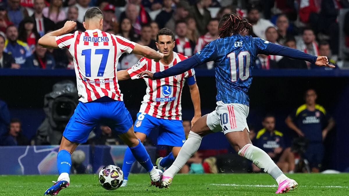UEFA releases statement to explain why Arsenal's Eze denied penalty ...