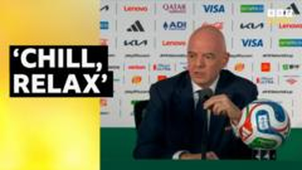 'Have you lost control?' - BBC sports editor asks Fifa chief Infantino ...
